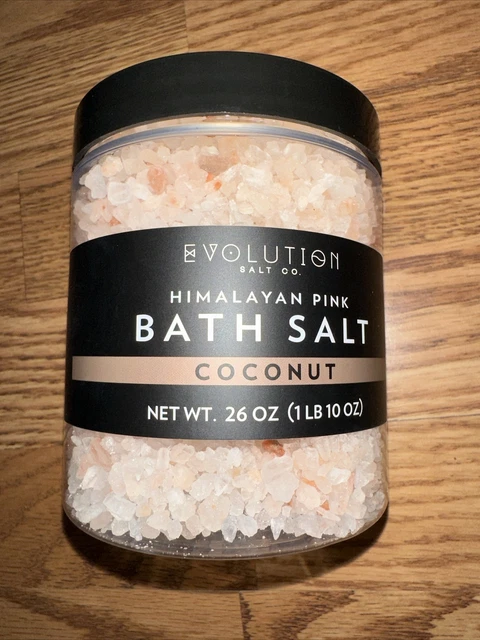 EVOLUTION SALT - Bath Himalayan Salt Coarse Coconut 26 oz £17.60 ...