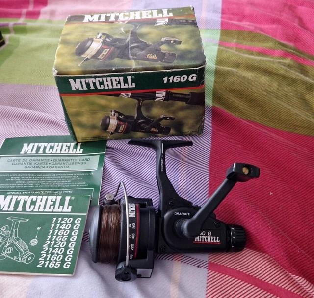 UN PREGIATO MULINELLO Da Spinning Vintage Mitchell 1160G In Scatola Con Documenti EUR 32,69 ...