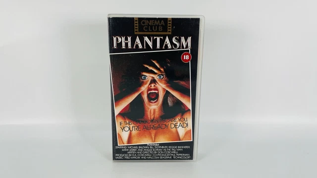 PHANTASM VHS VIDEO Cassette Tape 1979 PAL Michael Baldein Don ...