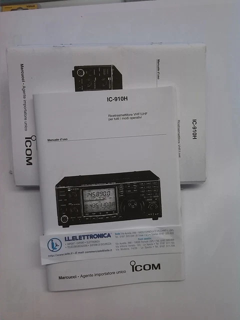 MANUALE IN ITALIANO istruzioni d'uso per ICOM IC-7400 EUR 8,90 ...
