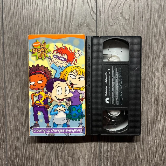 RUGRATS ALL GROWN Up VHS Tape Classic 2003 Nickelodeon Animated Series ...