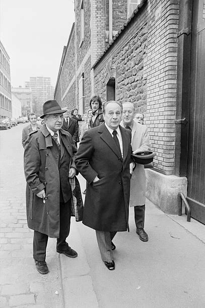 TINO ROSSI PAYS his last respects to Josephine Baker in Paris 1970s Old ...