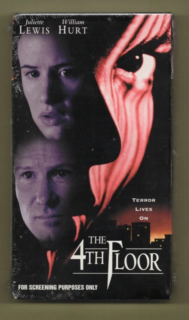 THE 4TH FLOOR VHS 2000 Juliette Lewis William Hurt Horror APix Screener Sealed £84.29 - PicClick UK