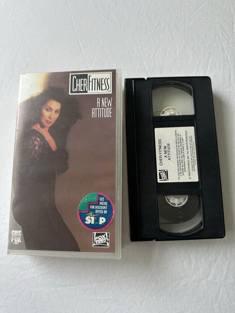 CHER FITNESS : A New Attitude VHS Exercise Tape - Vintage / Collectors ...