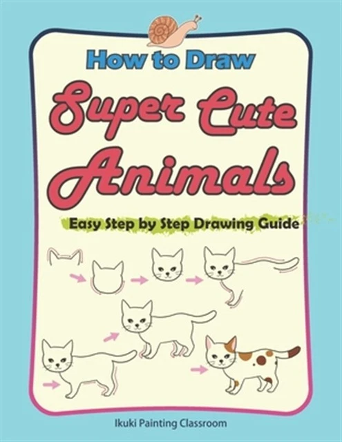 HOW TO DRAW Cute Animals Drawing Fun £3.71 - PicClick UK