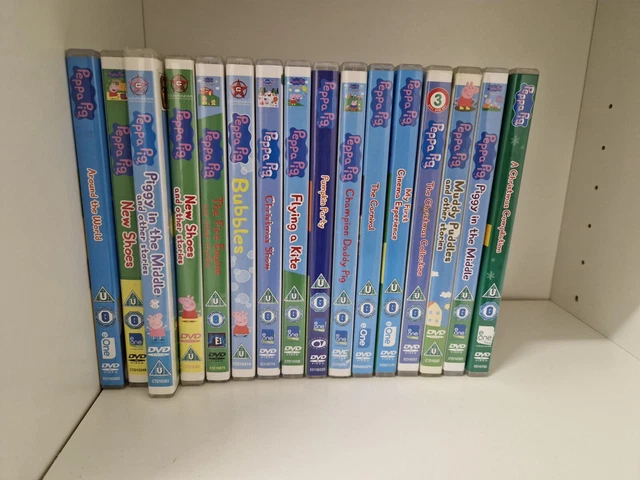PEPPA PIG DVD bundle £11.99 - PicClick UK