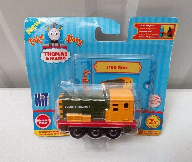 THOMAS & FRIENDS Take Along Iron Bert Train Die-Cast Sealed On Card £30 ...