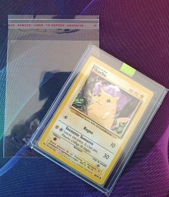 🧧100 POCHETTES TOPLOADER, protection Fit sleeves Team Bag Pokémon🧧 EUR ...