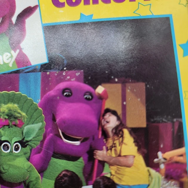 BARNEY & FRIENDS Barney In Concert VHS 1991 Video Tape Sing Along Songs ...