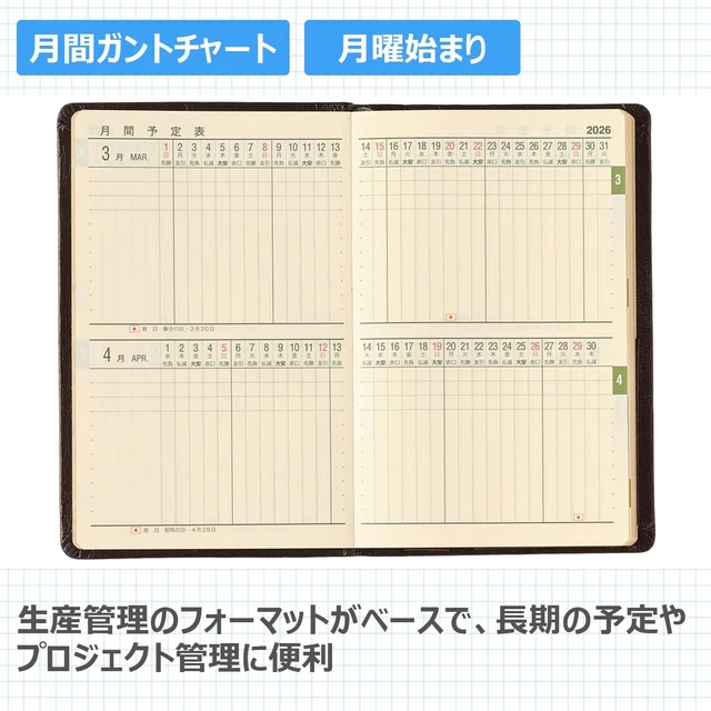 NOLTY 2026 WEEKLY Planner, Gold, Small, Black, 3111 (Starts December ...