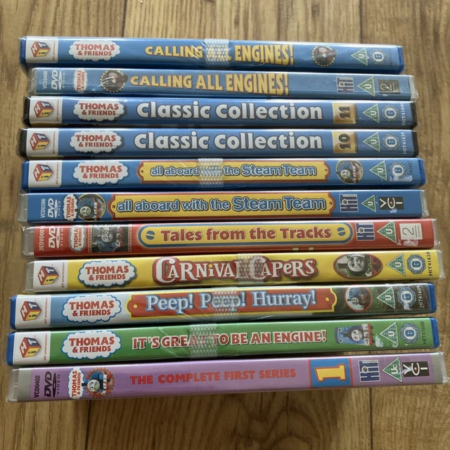 11 X THOMAS The Tank Engine DVD Bundle - SEALED - Engines Tracks ...
