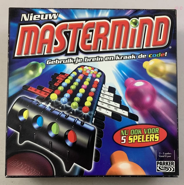 MASTERMIND MASTER MIND Superbrain Game Parker Complete Board Game up to ...