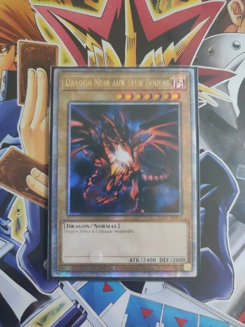 CARTE YU-GI-OH & Dragon Noir Aux Yeux Rouges " LC01-FR006 EUR 6,00 ...