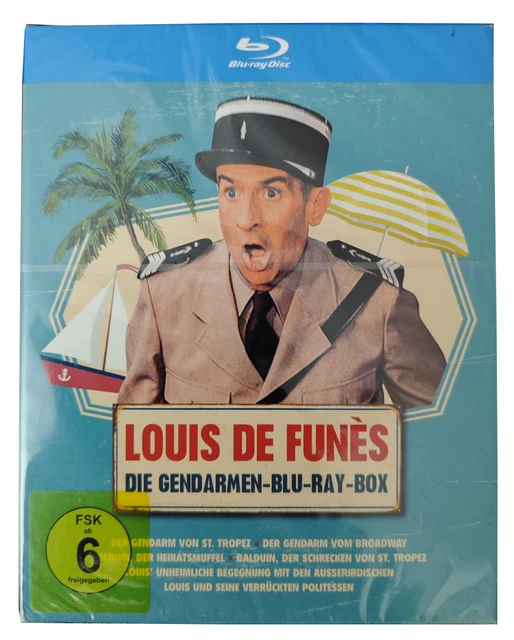 LOUIS DE FUNES Die Gendarmen Blu Ray Box 6 Filme Neu Ovp EUR 29,99 - PicClick IT