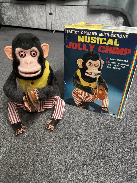 TOY STORY THE Monkey Vintage Musical Jolly Chimp Cymbal Monkey Movie ...