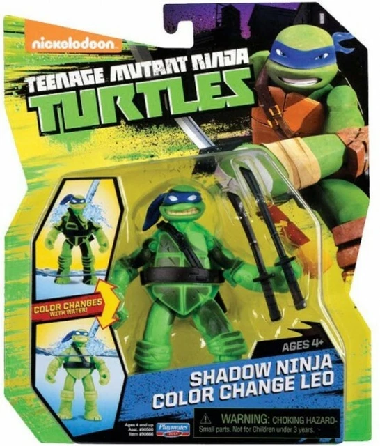 FIGURINE TORTUE NINJA leo color change shadow Teenage mutant turtle ...