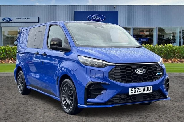2025 FORD TRANSIT Custom 2.5 PHEV 232ps H1 Double Cab Van MS-RT Auto ...