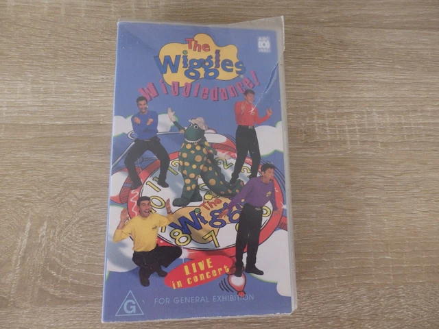 ABC KIDS THE Wiggles Wiggledance Concert Vhs Video Tape 1997 Roadshow ...
