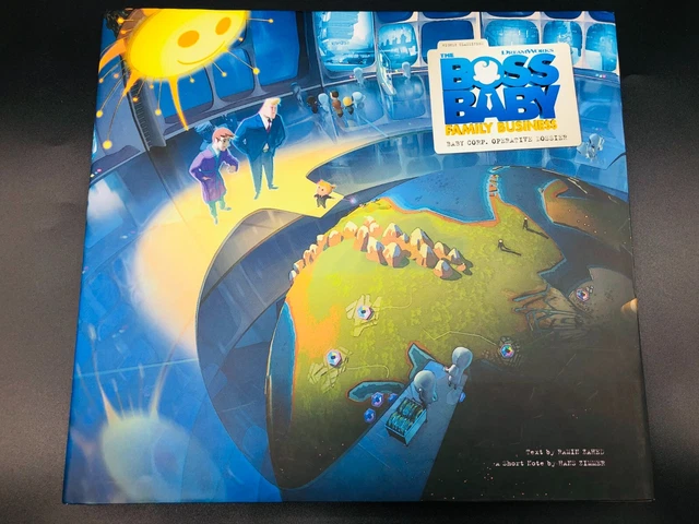 DREAMWORKS THE BOSS Baby Family Business Hardcover 2021 RARE ...