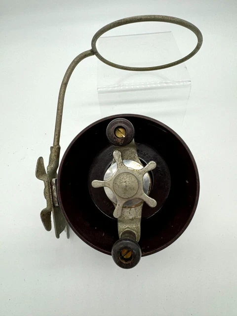 VINTAGE ALVEY BAKELITE Fishing Reel Model 450 B1 /7 w Back Plate and ...