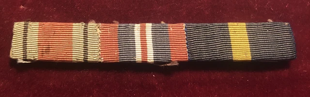 BRITISH WW2 MEDAL Ribbons Defence, War & Army Emergency Reserve ...