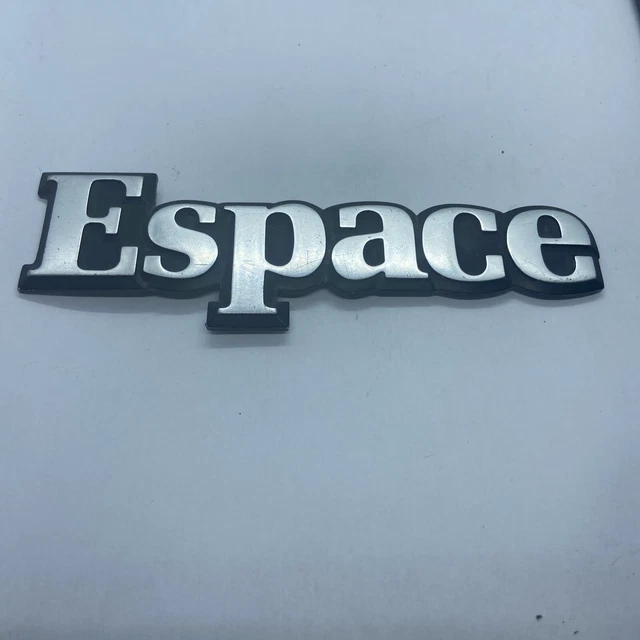 RENAULT ESPACE ORIGINE LOGO insigne emblème Monogramme Badge EUR 15,00 ...