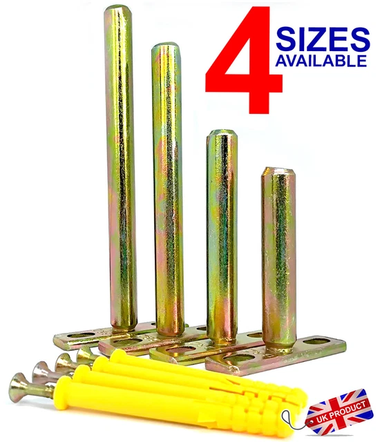 CONCEALED SHELF BRACKETS Floating Hidden Supports Screw Mounting Plate ...