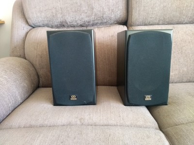 MONITOR AUDIO SILVER S1 Black Bookshelf speakers pair £99.00 - PicClick UK