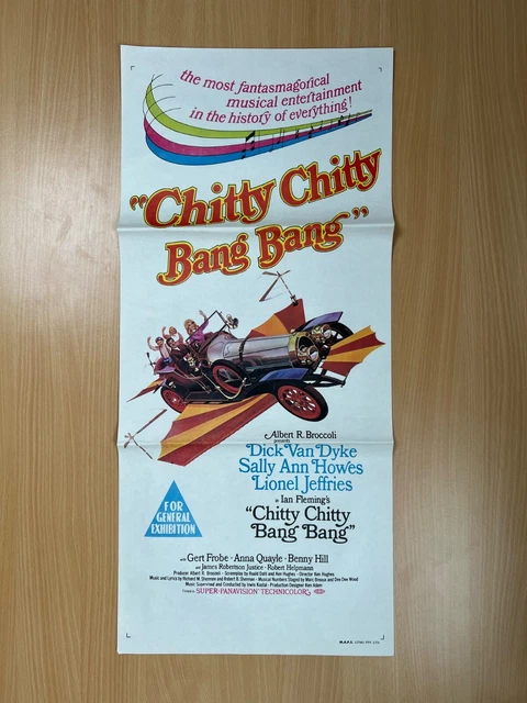 CHITTY CHITTY BANG BANG Original Australian Daybill Movie Poster EUR 45 ...