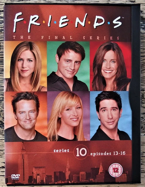 FRIENDS - THE Final Series (Series 10) Episodes 13-16 - 2004 - DVD R2 ...