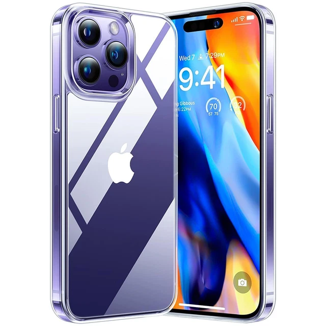 HOUSSE DE PROTECTION pour IPHONE 15 Pro Max Étui Transparent Slim ...