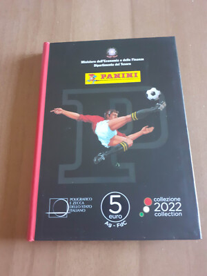 ITALY TRIPTICO UNIQUE Folder Panini 5 Euro 2022 Silver Immediately ...