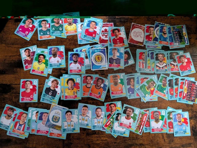 110 PANINI FIFA World Cup 2026 Stickers – No Duplicates! ⚽🔥 £19.99 ...
