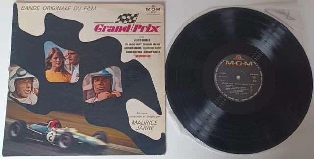 33 TOURS LP Bande Originale Du Film "Grand Prix" Maurice Jarre - 1966 ...