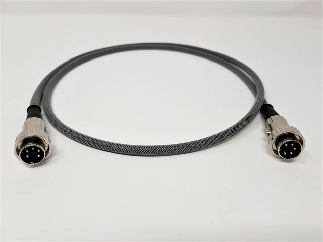 NAIM SNAIC 5 pin to 5 pin din 240 degree cable twist lock interconnect ...