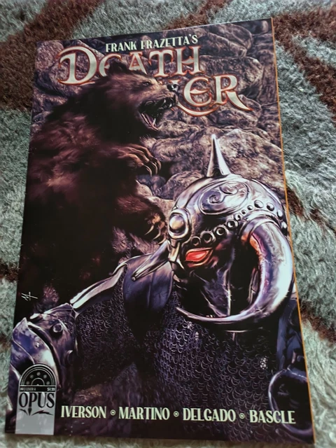 FRANK FRAZETTA'S DEATH Dealer #4 Nm 2022 Rare Mark Turini Variante A ...