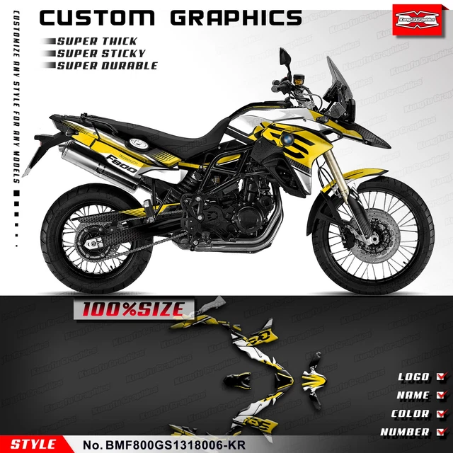 GRAPHICS DECAL KIT Stickers Complete for BMW F800GS F800 GS 2013 14 15 ...