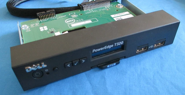DELL 4J91H POWEREDGE T320 Front Panel/Power Button with Service Tag ...