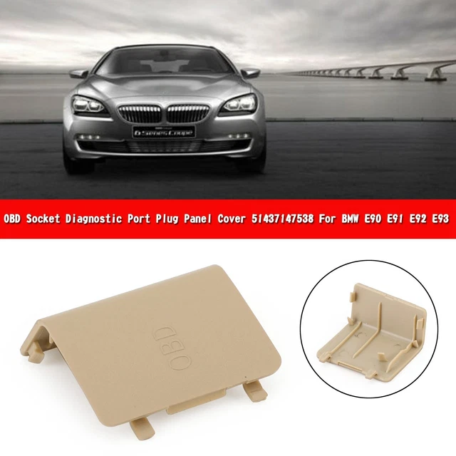 OBD SOCKET PLUG Diagnostic Port Panel Cover Per BMW 3 Series E90 E91 ...