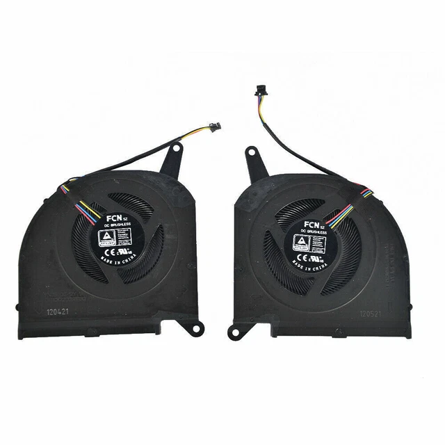CPU & GPU Cooling Fan For Gigabyte Aorus 15P 17G XC XB RX7G Laptop 12V 4-Pin EUR 170,77 ...