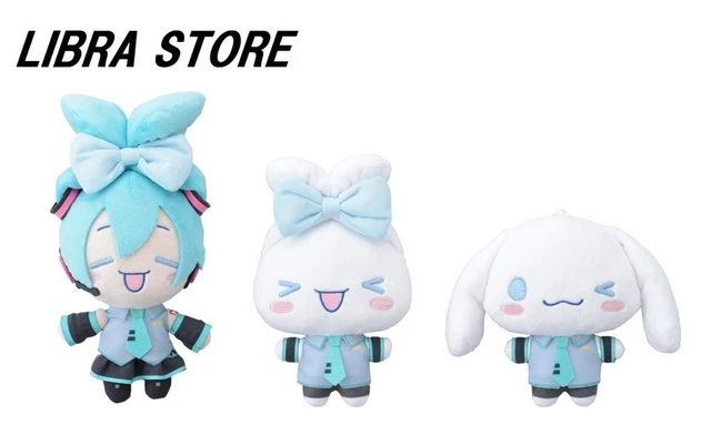 RARE HATSUNE MIKU X Cinnamoroll Mini Poupée Peluche Ensemble Complet Express De EUR 87,24 ...