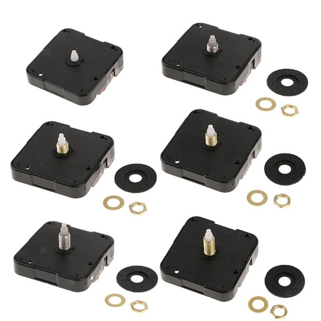 REPLACEMENT QUARTZ CLOCK Mechanism Multiple Movement Hands DIY Repair ...
