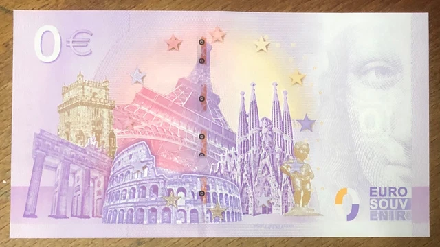 2024 RÉSERVE AFRICAINE Sigean Lion Billet 0 Euro Souvenir Banknote Euro ...