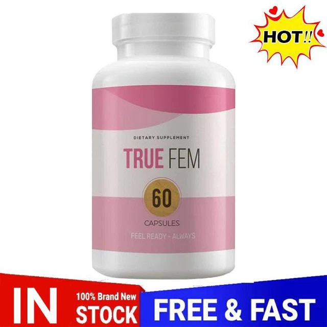 60PCS TRUE FEM Caps 200:1 [Max Strength Digestive Aid, Colon Cleanse ...