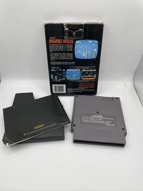 SUPER MARIO BROS 1, 2, 3 + Dr Mario Nintendo NES Games Complete In ...