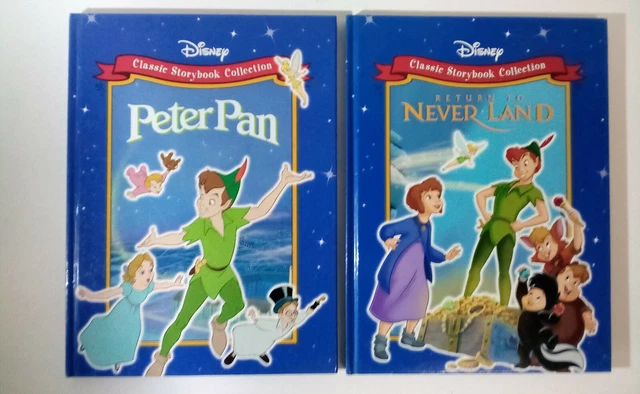 DISNEY CLASSIC STORYBOOK Collection; Peter Pan & Return to Neverland (2 ...