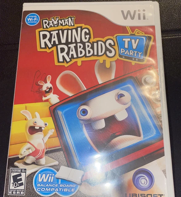 RAYMAN RAVING RABBIDS: TV Party (Nintendo Wii, 2008) £7.86 - PicClick UK