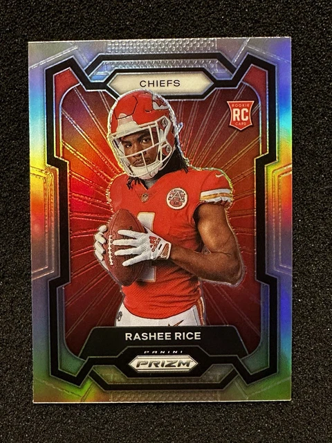 2023 PRIZM NFL Rashee Rice #326 variante recrue argent SSP RC - K.C ...