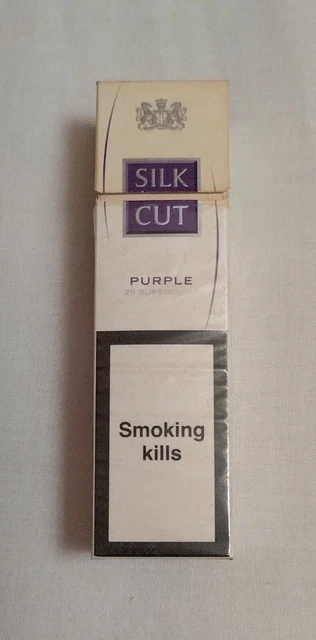 SILK CUT SUPER Slim Cigarette Pack Empty (Rare) £16.15 - PicClick UK