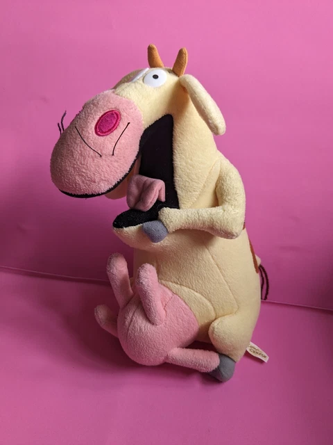 RETRO CARTOON NETWORK Cow and Chicken _ Cow Plush Soft Toy 16'' £14.99 ...